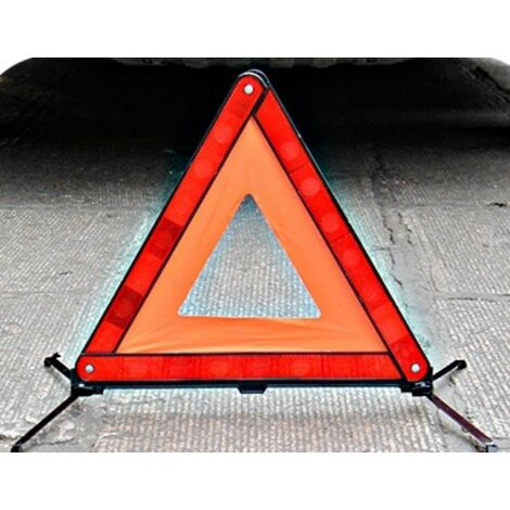TRIANGLE SIGNALISATION + 1 Boîte rigide en PP