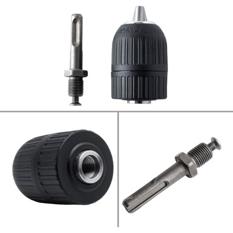 13mm Mandrin Auto-serrant Rapide Adaptateur SDS perforateur perceuse foret