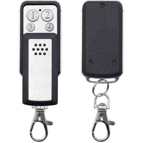 Telecommande Portail, 2 Pièces Télécommandes de Garage 433,92 MHz, Bip ...