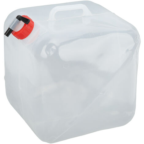 Bidon d'eau pliable Portable en plastique avec bouchon à vis pour ...