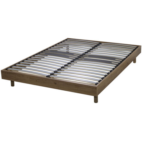 Sommier 160 x 200 Decokit 160x200 Chene Oak