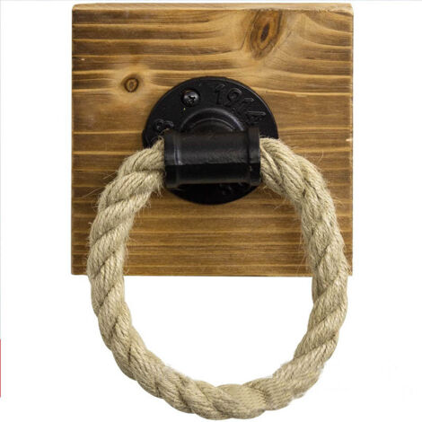 Ahlsen Corde Poignée En Fer Forgé Bouton De Commode Poignées D'Armoire ...