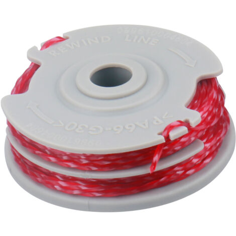 Ahlsen Flymo FLY021 Lot de 4 bobines de fil de rechange pour débroussailleuse Contour Mini Trim ...