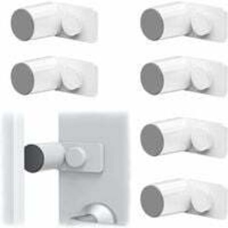 AHLSEN Protection Anti-Pincement pour Portes et Fenêtres, 6 Pcs Butoirs ...