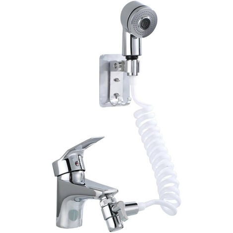 Hand Shower Sink Shower Hose Sprayer Extender Shower