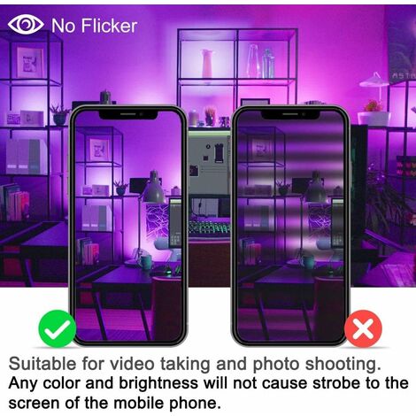 Outdoor LED Flood Lights 15W Bluetooth Smart APP Control Color Changing ...