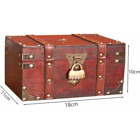 Treasure Chest Wooden Chest Pirate Wooden Treasure Chests Treasure ...