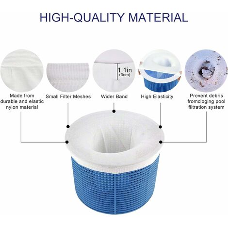 Skimmer Socks, Skimmer Pre-Filter, Swimming Pool Pre-Filter, Skimmer ...