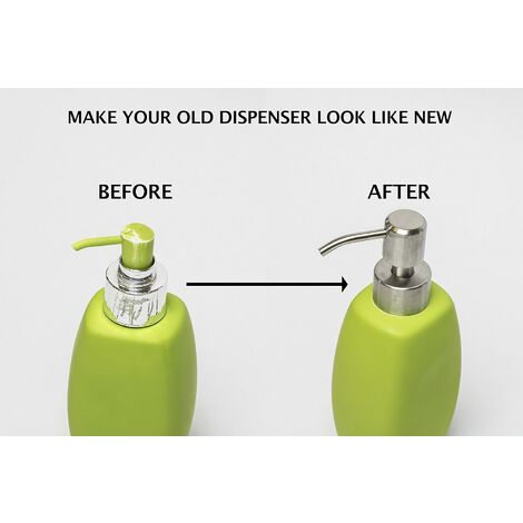 Replacement Pump for Liquid Soap Dispenser 28 mm - Stainless Steel ...