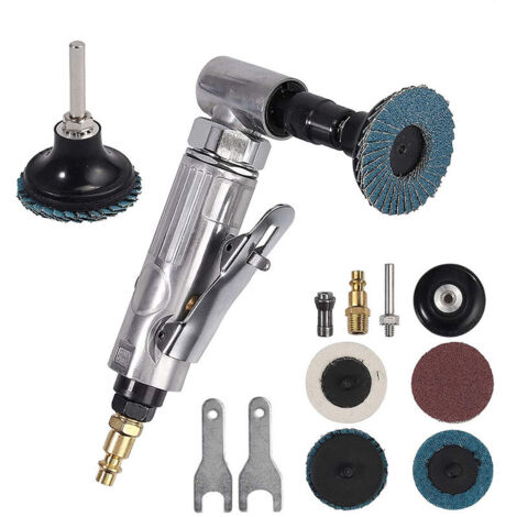 Neumatic pneumatic angle grinder (1/4 BSP 6.2 bar) for polishing ...