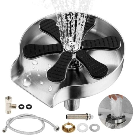 Sink Glass Rinser, Automatic Cup Washer 304 Stainless Steel Glass ...