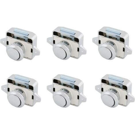 Furniture Lock Push Button Lock Push Button Lock Zinc Alloy Handle Push ...