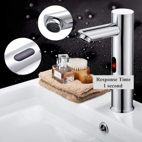 Automatic Infrared Faucet, Touchless Cold Water Tap, Battery Powered ...