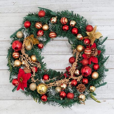 Christmas Balls 50pcs Christmas Tree Ornaments Red and Gold Christmas Balls Xmas Balls Christmas Ball Decoration