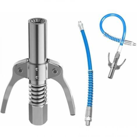 YMYNY 2X G Coupler for Grease Gun with Flexible Hose, with All 1/8 ...