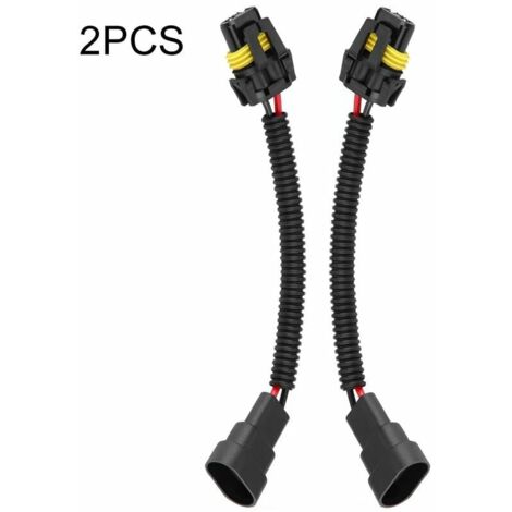 parts 9005/9006 fog light extension wiring harness sockets connector ...