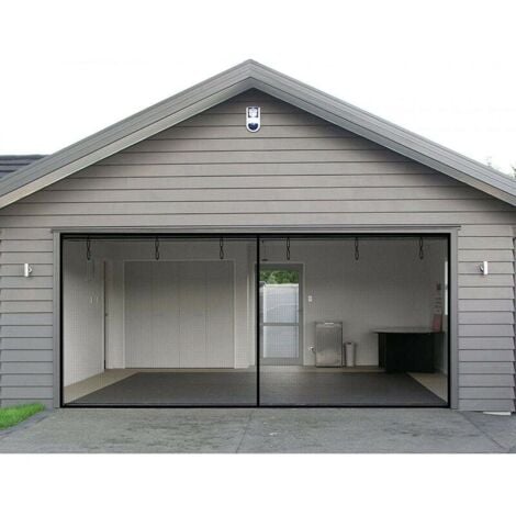 Magnetic screen door for garage store