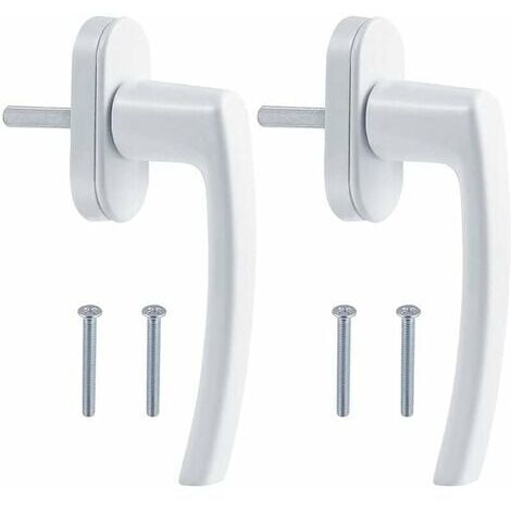 Aluminum alloy window handle, concealed screw, metal rod, metal cover ...