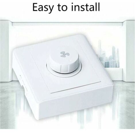 86 Ceiling Fan Control Type Stepless Speed Controller Wall Switch 220V ...