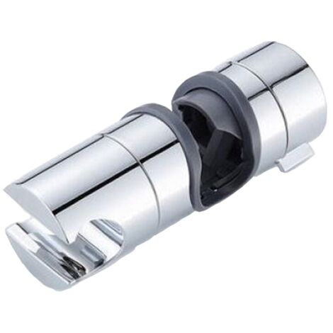 Bathroom Shower Head Holder, Adjustable Shower Head Clamp, Chrome ...
