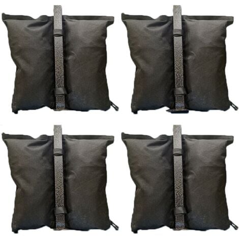Set of 4 gazebo ballast bags for filling with sand. Waterproof and wear ...