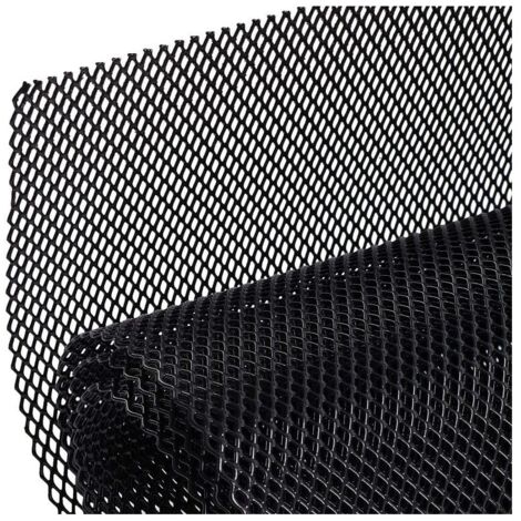 3x6mm Aluminum Alloy Car Front Grille Bumper Grill Universal Diamond ...