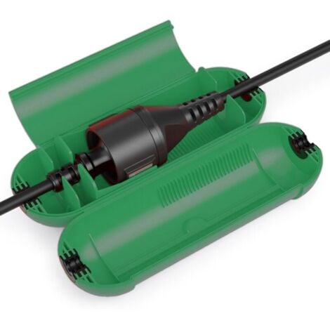 Green Safe Box / Extension Cable Protection Box (Cable Protector ...
