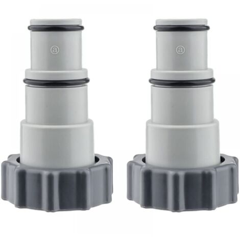 Pool hose adapter, 2 pieces pool connectors, male thread adapter for ...