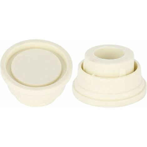 Piece of rubber buffer for pool ladder, white buffer for pool ladder YMYNY