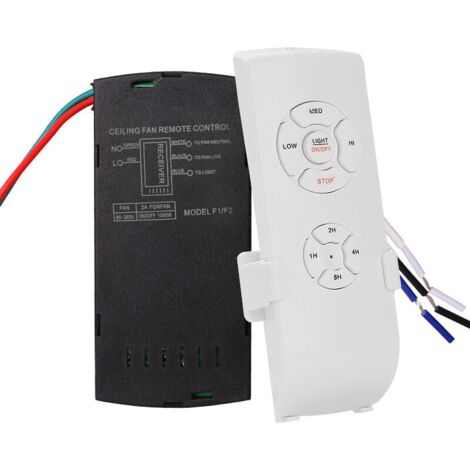 Universal Wireless Ceiling Fan Remote Control Switch Kit 110V/220V for ...
