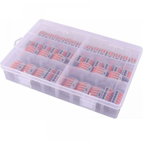 60pcs Electrical Connectors with Control Lever, 30pcs 2-Way Terminals ...