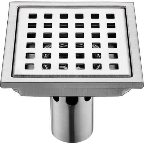 15x15cm Stainless Steel Toilet Floor Drain Large Capacity DN50 Insect ...