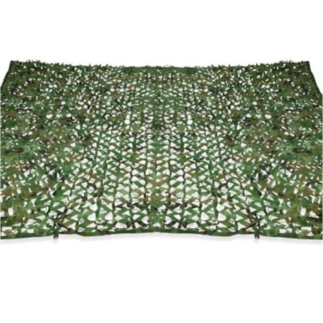 4x5M Rectangular Shade Sail Camouflage Design Green Awning Outdoor Camo ...