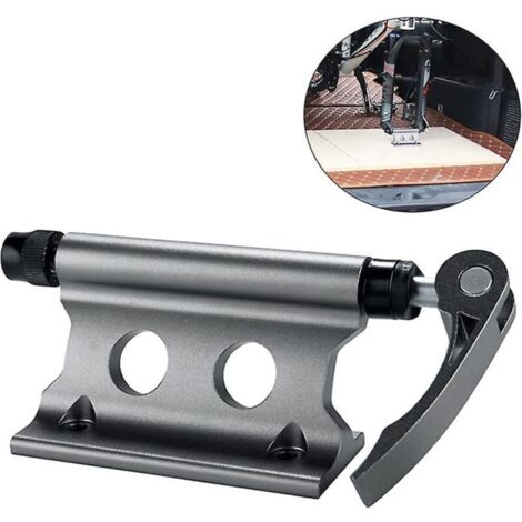 Bicycle Fork Clamp MTB Bike Front Wheel Holder Quick Release Outdoor ...