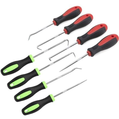 8-Piece Precision Screwdriver and Pick Set, Long Reach Pick and Hook ...