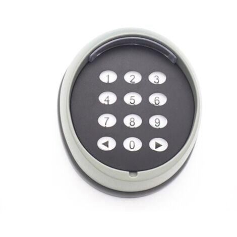 Metal Gate Opener Keypad, 433 MHz Rolling Code Keypad, High-Quality Garage Door Access Control ...