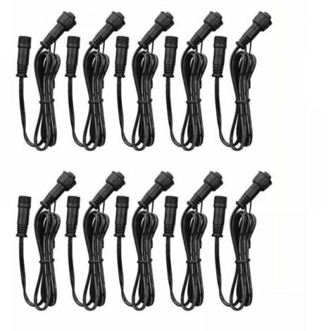 Extension Cable, 10 Pack, IP67 Waterproof LED Downlight Extension Cable ...