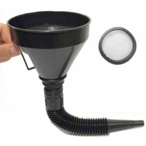 Fuel Funnel - Oil Tank Funnel with Hose - Flexible and Collapsible Fuel ...