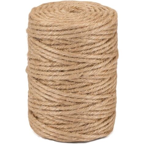 Natural jute string Ø5mm ±100m, natural MUMU