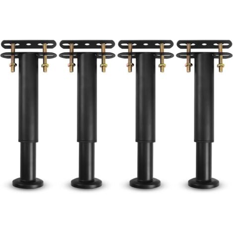 Bed Legs, Bed Frame Feet, Adjustable Metal Bed Frame Feet, Heavy Duty ...