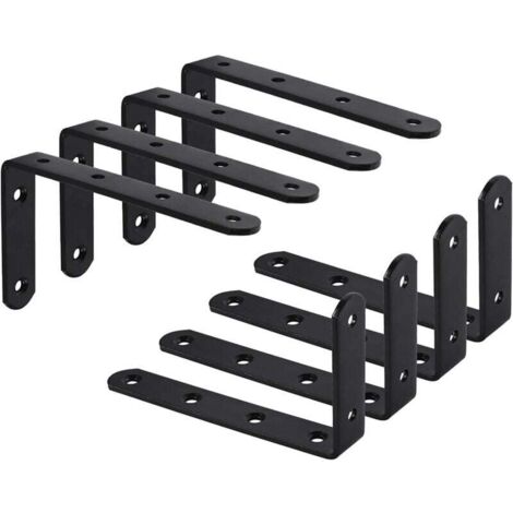 pcs Wall Shelf Brackets, Wall Shelf Bracket, L Bracket, Fixing Bracket ...