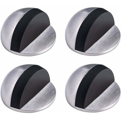4pcs Door Stopper, Stainless Steel Door Stopper, Adhesive Door Stopper ...