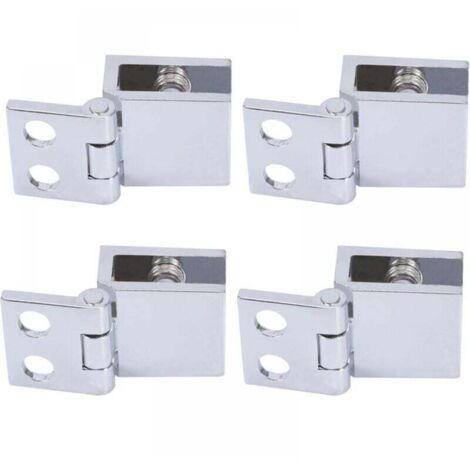 4pcs Glass Hinge Clamp, Glass Door Hinge, Easy Installation, Durable ...