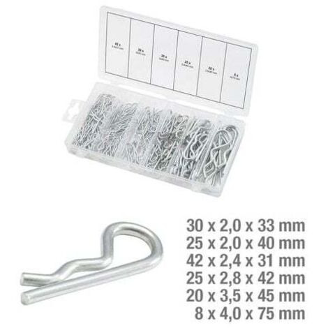 Beta pin assortment, 150 pieces MUMU