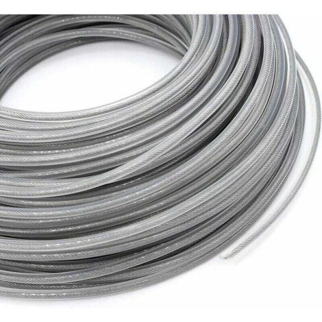 Universal Grass Trimmer Line, 3.0 mm Steel Trimmer Line, Heavy Duty ...