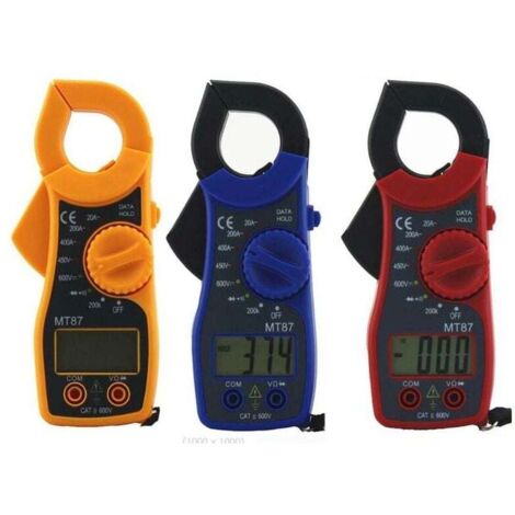 MT-87 Multimeter Current and Voltage Clamp Meter Resistance and Voltage ...