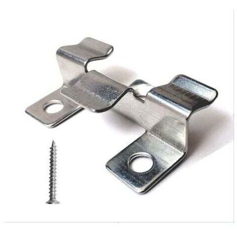 100 pieces fastening clips for composite flooring with stainless steel ...