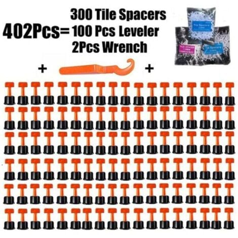 402pcs/bag Tile Leveler T-Type Adjuster Cross Wall Tiles Tile ...