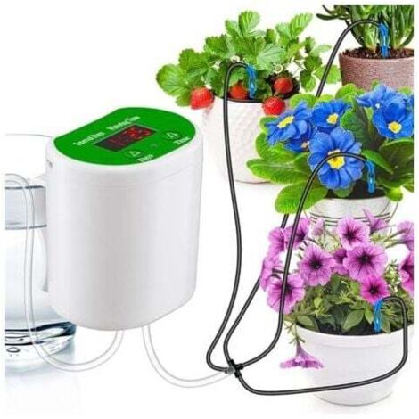 Automatic Drip Irrigation Kit, Self-Watering System for Indoor Plants ...