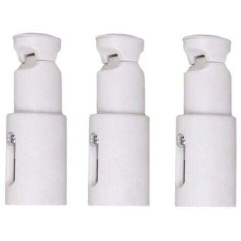 Set of 3 towel radiator brackets, radiator bracket, suitable for ...